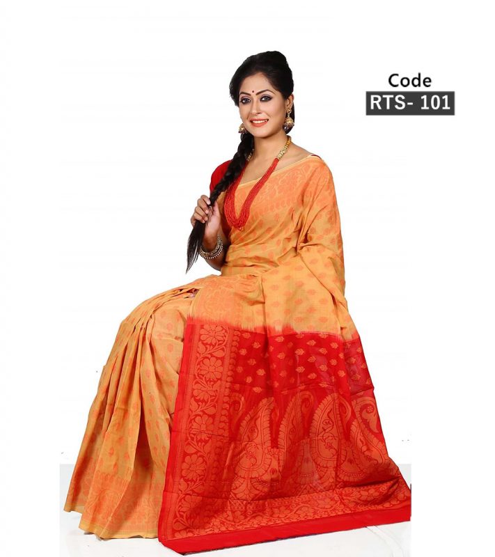Maslise Cotton Saree (RTS-101) Price in Bangladesh