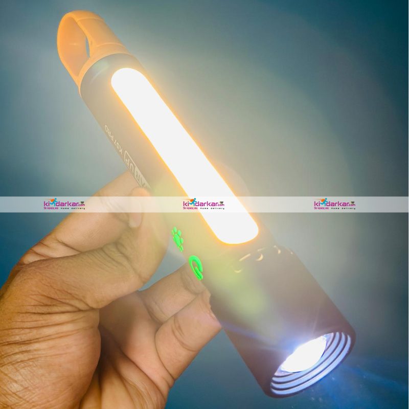 GearUP K57 PRO Rechargeable High Power Flashlight Price in Bangladesh