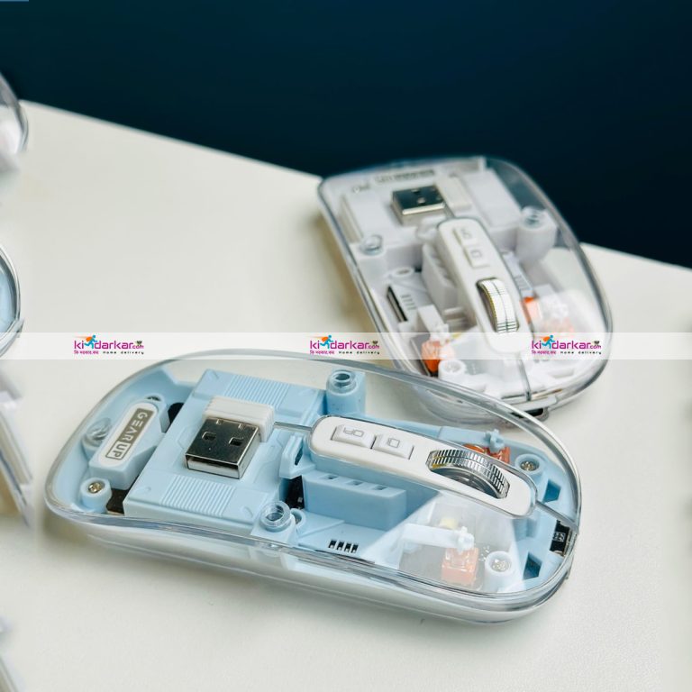 GearUP WM30 Transparent Crystal Wireless Mouse – Best Price